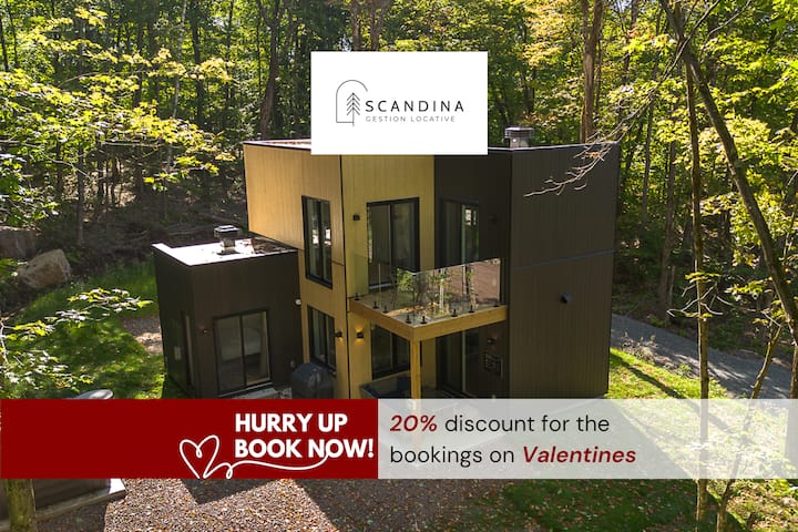 Chalet Harmonia | Spa Privé | Randonnée | Ski - Hawkesbury