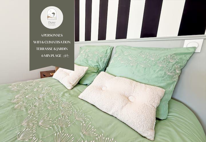 Gamins Des Sables I Meublé 3* - Jardin - Clim - Dune du Pilat
