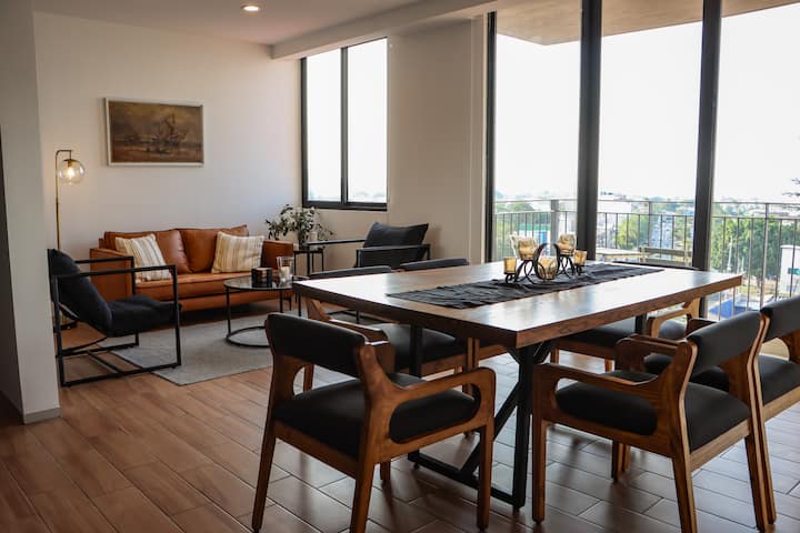 Amazing View 7th Floor, 2 Bed Room, 2 Bath - Guadalajara