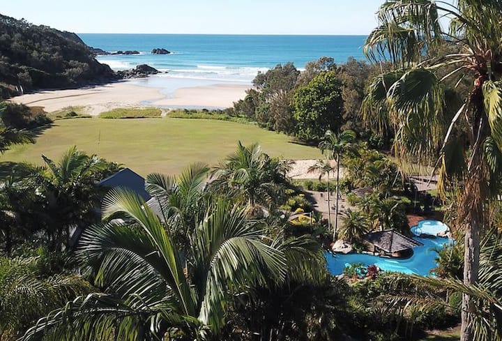 Ocean Tropics @ Aanuka Resort Steps From Beach - Coffs Harbour