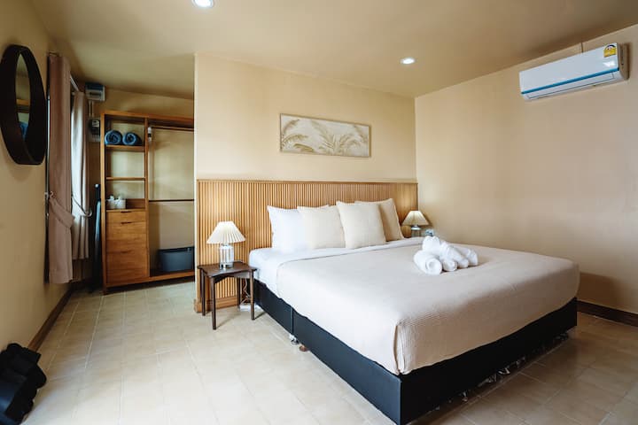 Chaweng 7 Beach Resort Walk 2mins Big Pool 2person - Koh Samui