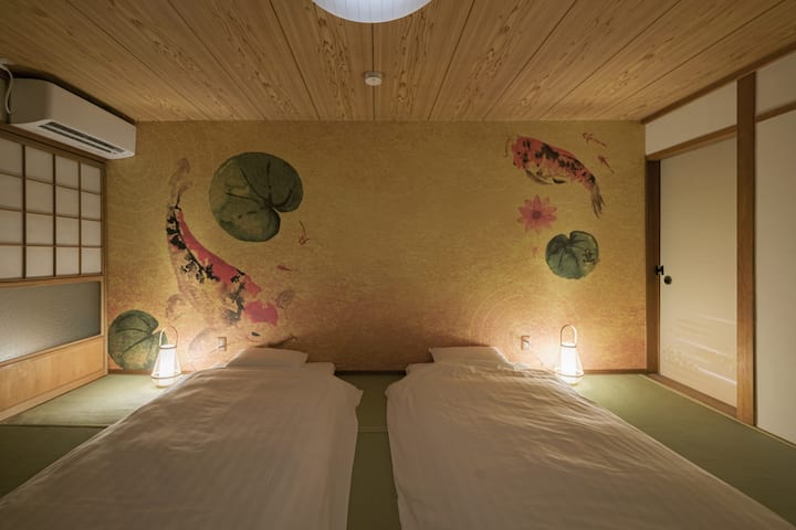 陣屋すぐ横/情緒を感じる貸切宿/中橋徒歩1分/高山駅より徒歩/寝室3/9人可/p1台 - Takayama
