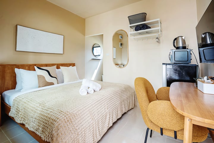 Chaweng 4 Beach Resort Walk 2mins Big Pool 2person - Koh Samui