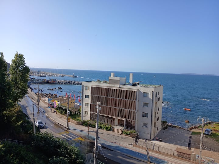 Depto Nuevo, Gran Vista Mar. - Concón