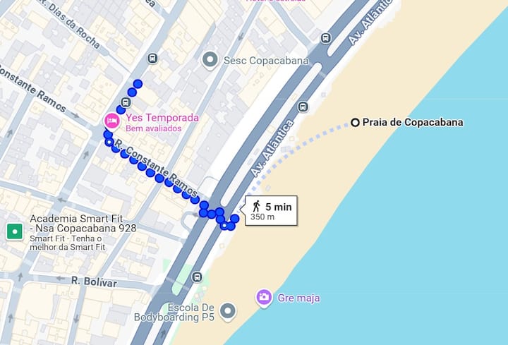 Copacabana Posto 4 Perto Da Praia - Copacabana