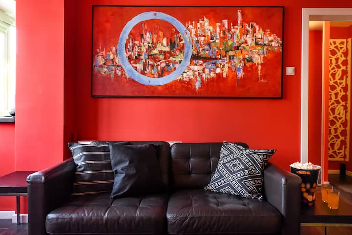 Bright 1br Escape - A Colorful Haven Of Joy - Bucarest