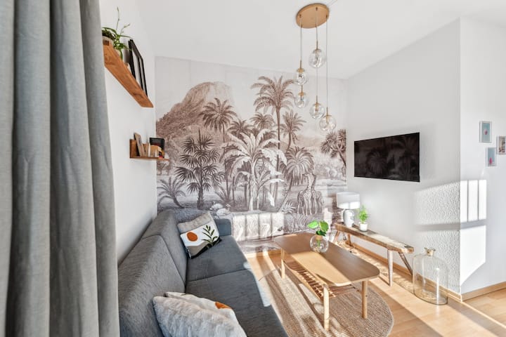 Sonniges Apartment Privatparkplatz Südterrasse - Dresden