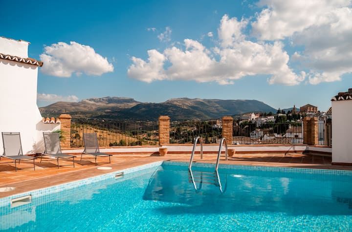 Casita Boutique Con Piscina En Ronda - 론다