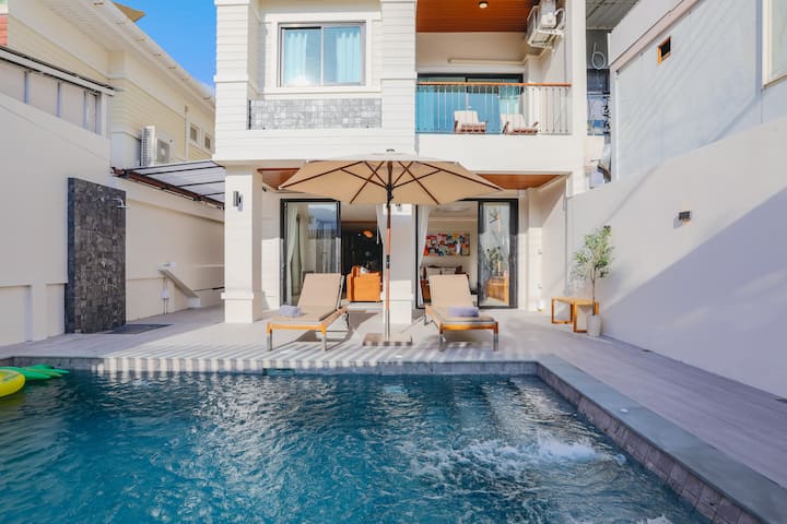 Patong Pool Villa 6bdr/5bth Step To Beach,bangla - Patong Beach