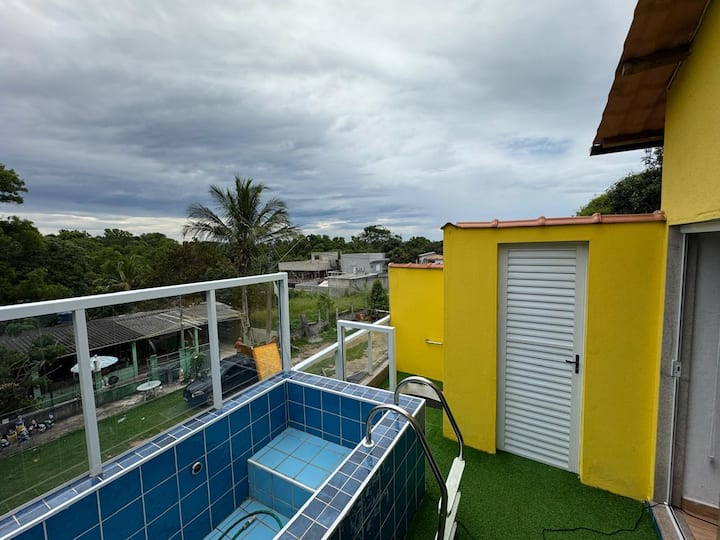 Suíte C/ Piscina Próximo Ao Mar - Serra