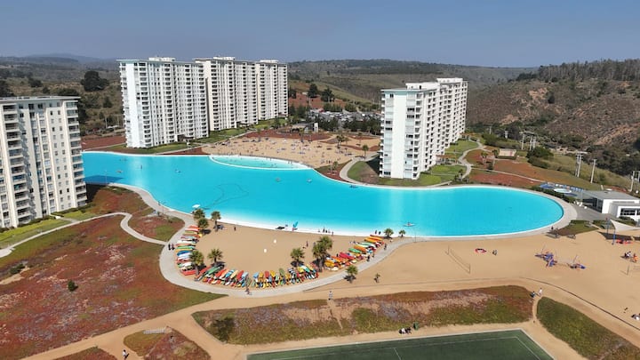 Hermoso Dpto En Laguna Bahía - Algarrobo