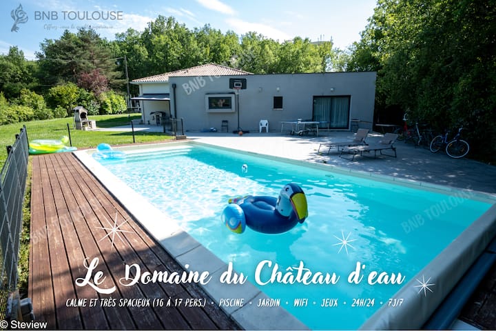 Domaine Du Château D'eau • Clim • Piscine • Wifi - Haute-Garonne