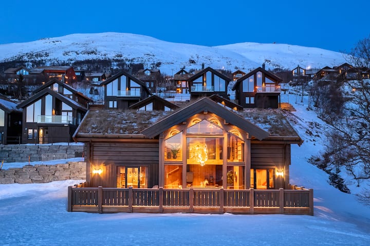 Luxury Cabin With Panoramic Views - Ski In/out - Noorwegen