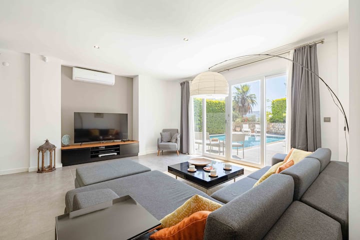 Villa W Private Pool For 8 People In Bodrum Center - Bodrum