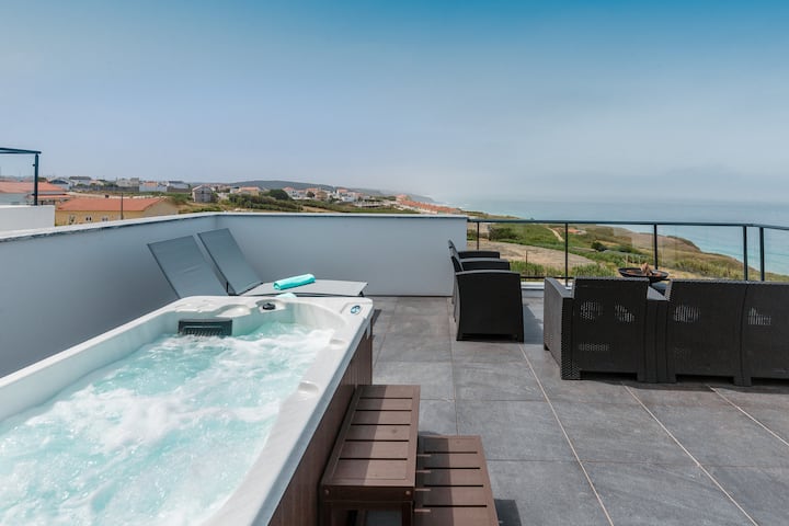 Villa Bela Vista Avec Vue Océan - Atalaia