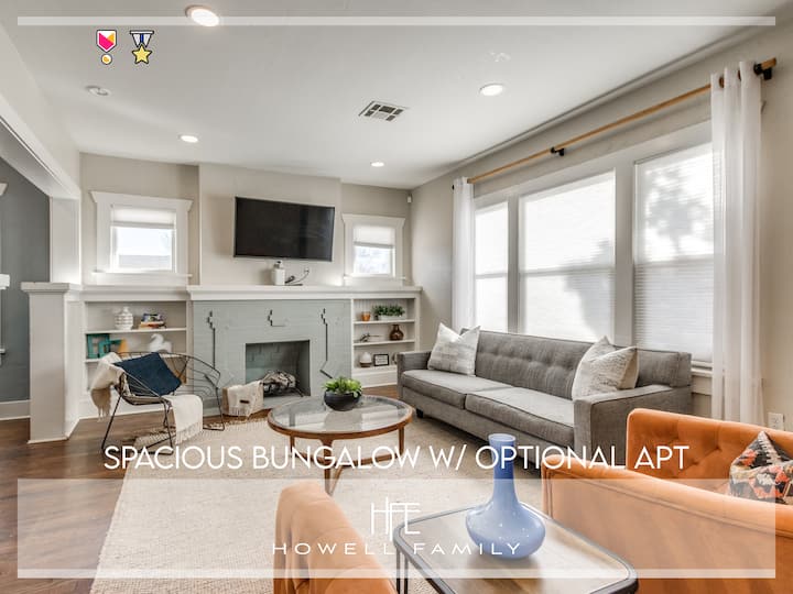 Spacious Bungalow W/ Optional 1bed Apt - 오클라호마시티