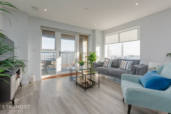 Spacious 2-bedroom Apartment With Balcony - Southampton