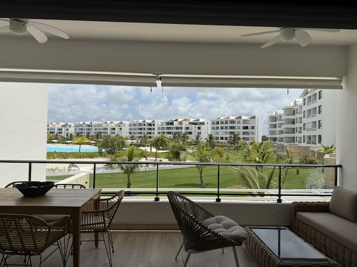 3‑suite Luxury Condo With Lagoon View At The Beach - Punta Cana