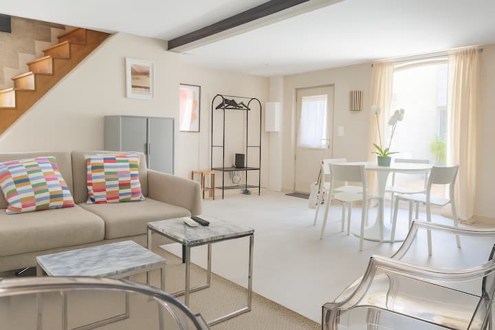 Maison Loft Sur Cour - Design à 2 Min Du Château - Amboise