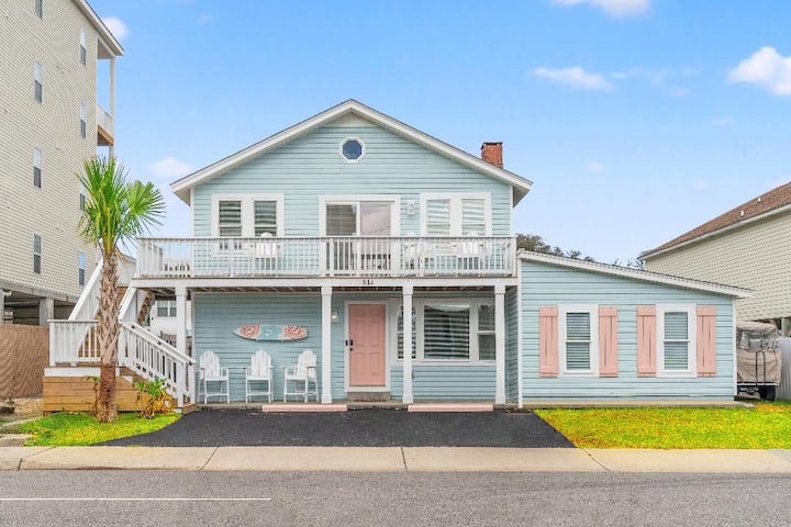 Large House With Private Heated Pool
On Ocean Blvd - North Myrtle Beach, SC