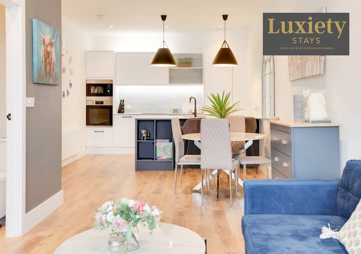 Gorgeous & Stylish 1br City Centre - Luxiety Stays - Southend-on-Sea