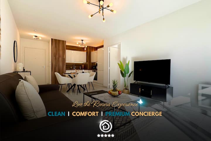 Ambiance Cosy & Chic Avec Vue Montagne - Musée Matisse, Nice