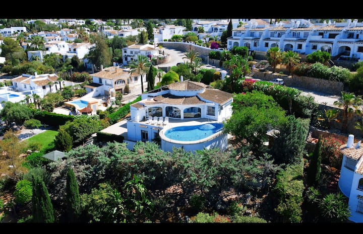 Villa Las Palmeras Mit Pool - Orba