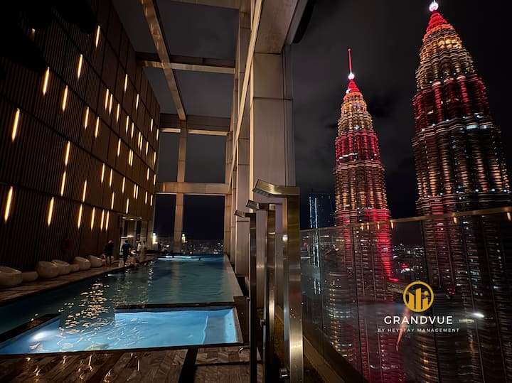 Luxuryhighfloor 3r3b Sky Pool/ Klcc View @Klcc - Kuala Lumpur