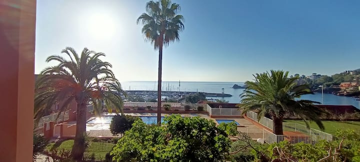Appartement Vue Face à La Mer - Théoule-sur-Mer