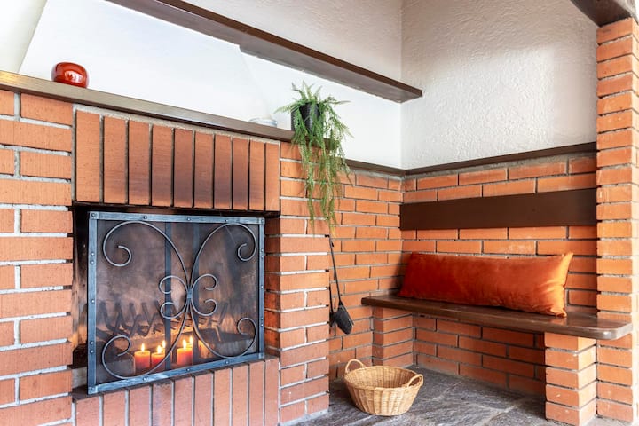 Relax Con Camino E Vista Lago, Mendrisio - Canton Ticino