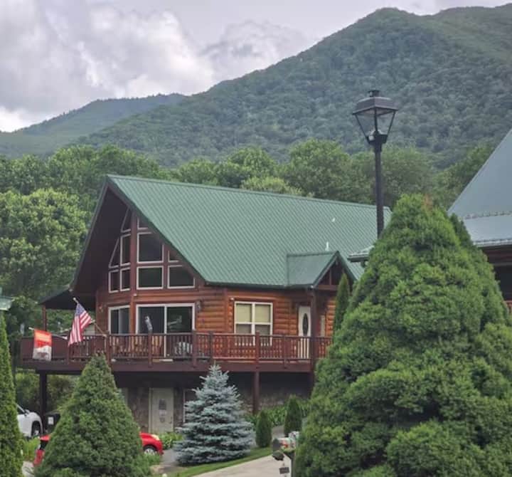 Ghostmountainviewsaunahottubnearskiresortteslaev - Maggie Valley, NC