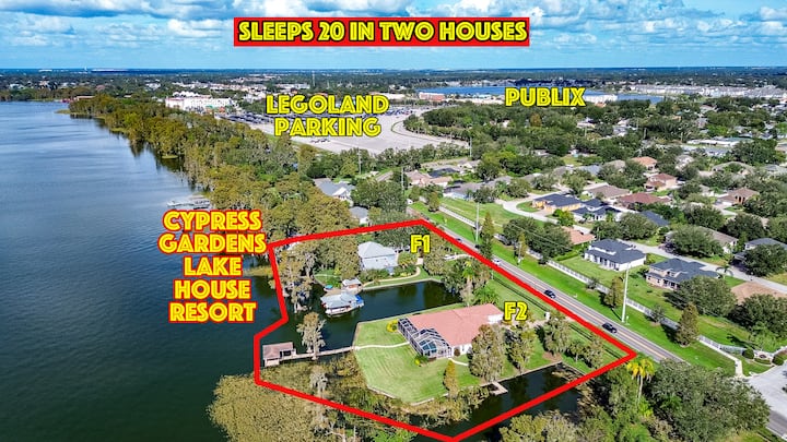 Epic Lakeside Resort – 2 Homes - Winter Haven