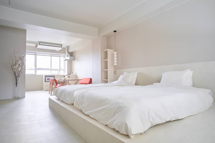Spacious Harbour View Room|44㎡|kitchen • Projector - Nagasaki