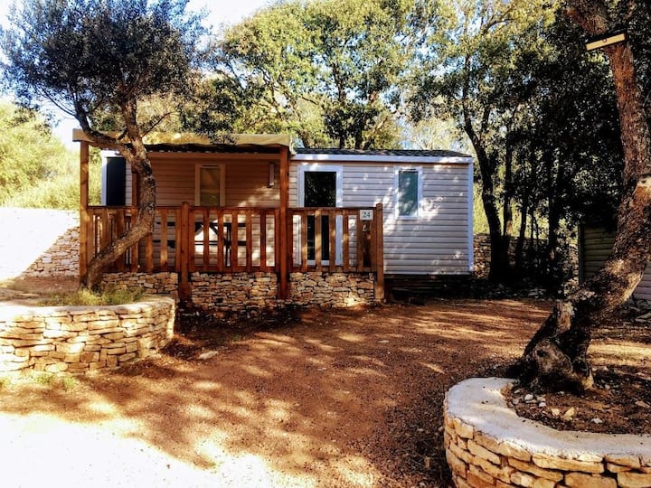 Mobil-home Climatisé 4 Personnes 2 Chambres - Bonifacio
