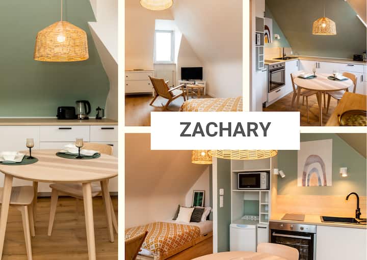 Zachary, Studio Wifi 2 Personnes Dinan Centre - Dinan