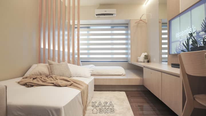 Air Residences Cozy Minimalist Muji-inspired Unit - Manila