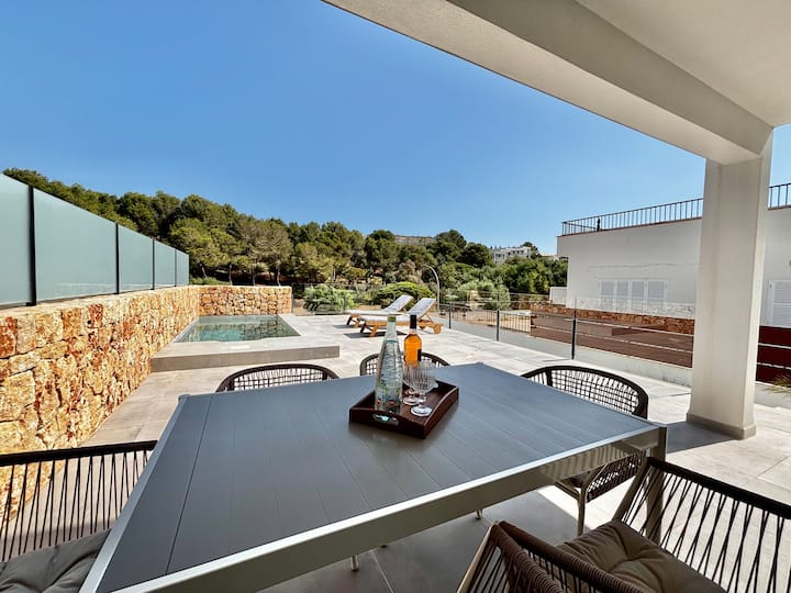 Villa Cala Mandia Iv Con Piscina A Pie De Playa - Porto Cristo