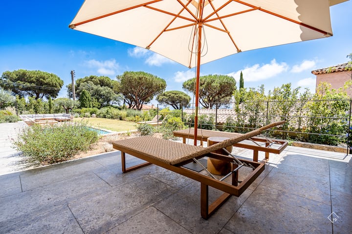 Villa Vue Mer, Plage à Pied, Golfe De St Tropez - Sainte-Maxime