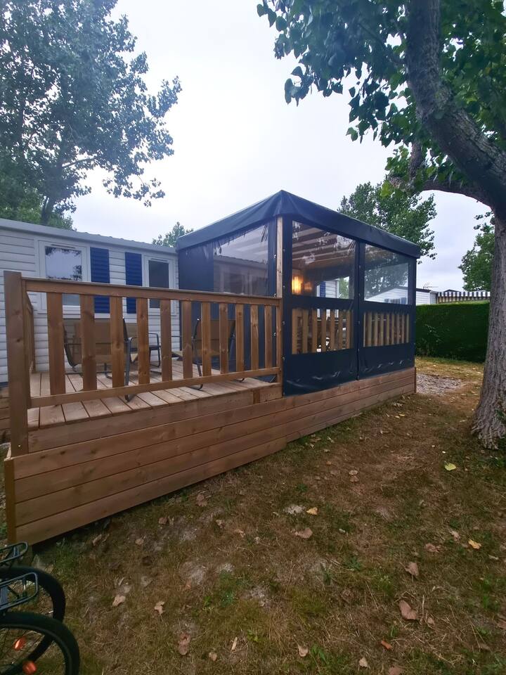 Bungalow, 3 Chambres, Barbecue, Piscine, Lit Bébé - Pornic