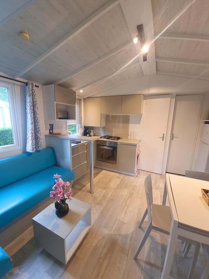 Bungalow, 3 Chambres, Barbecue, Piscine, Lit Bébé - Pornic