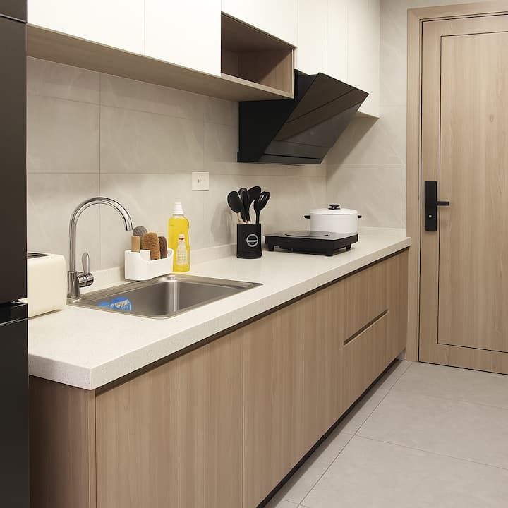 Peaceful 1br Near Cbd | Fast Wi-fi & Self Check-in - Parañaque