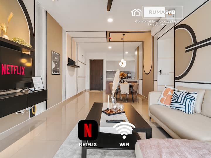 4br Lush Room M Vertica Near Mrt+netflix+wi-fi - Kuala Lumpur