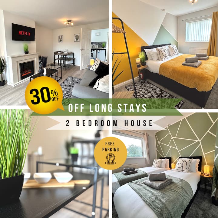 30% Off / Free Parking | Wifi | Contractor - Leicester