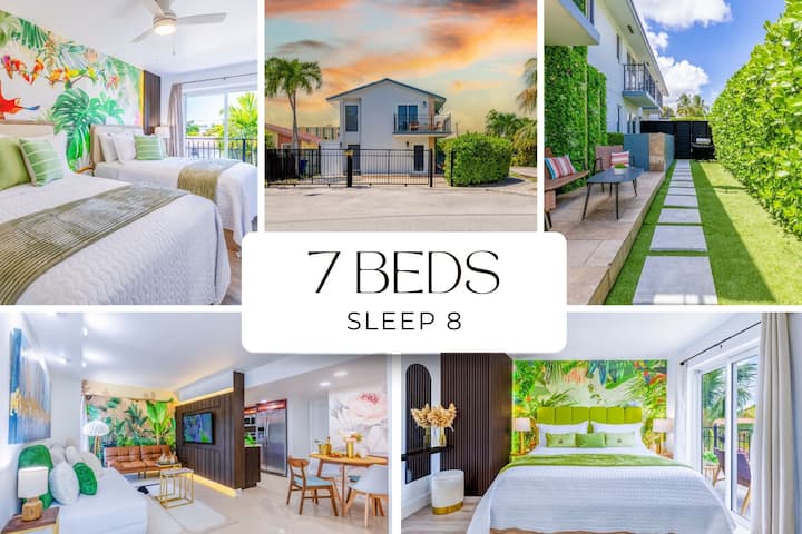 Walk To Coral Gables| Beautiful Property| Sleeps 8 - Miami, FL