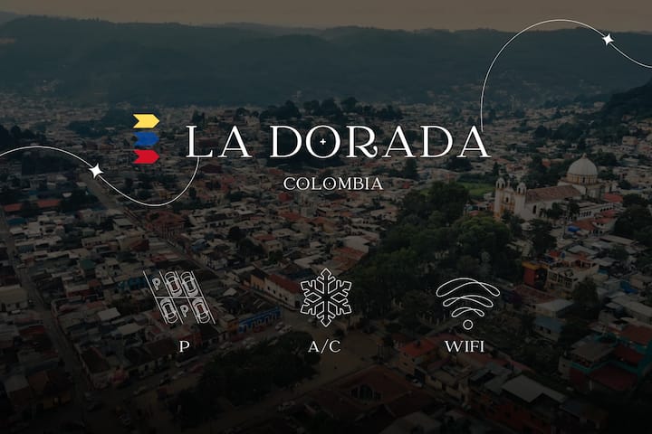 Cozy Room+wifi+parking+ac+kitchen+tv+pool@ladorada - La Dorada