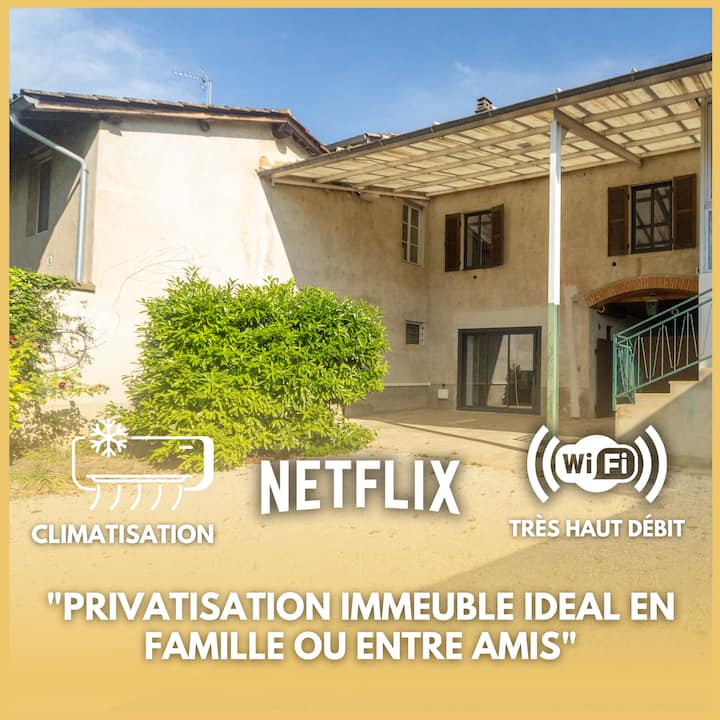 Immeuble Entier Privatisé Calme - Beaujolais
