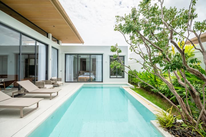 89/4 Mouana Residence Song Khun New 4br Pool Villa - Phuket