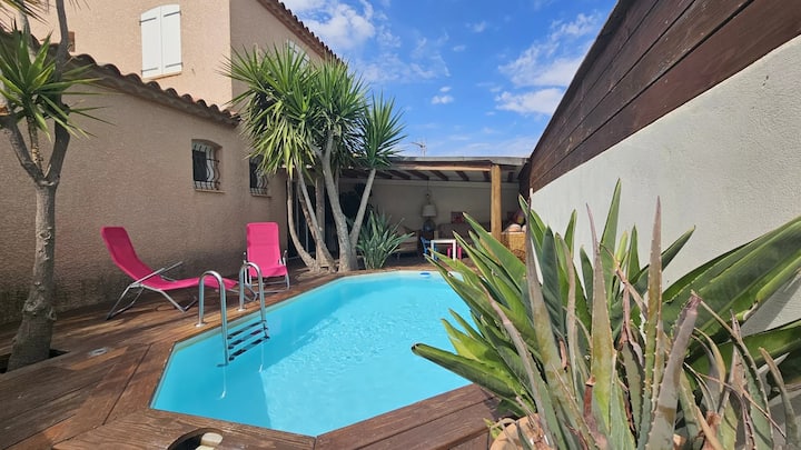Villa Standing Piscine Chauffée - Gruissan