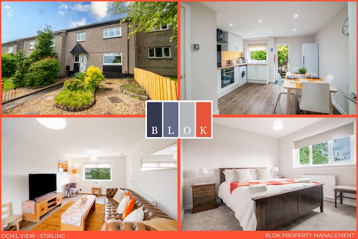 Spacious 3 Bed House In Stirling With Great Views - Falkirk