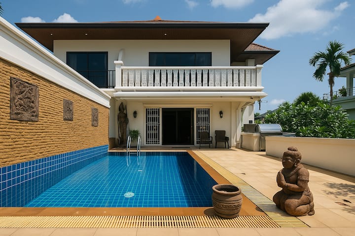 Golf View Pool Villa | 5br House | Central Phuket - Phuket